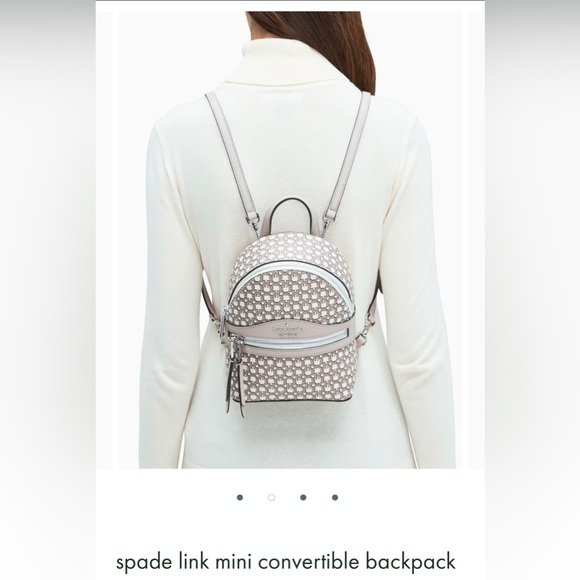 kate spade | Bags | Kate Spade Spade Link Mini Convertible Backpack ...